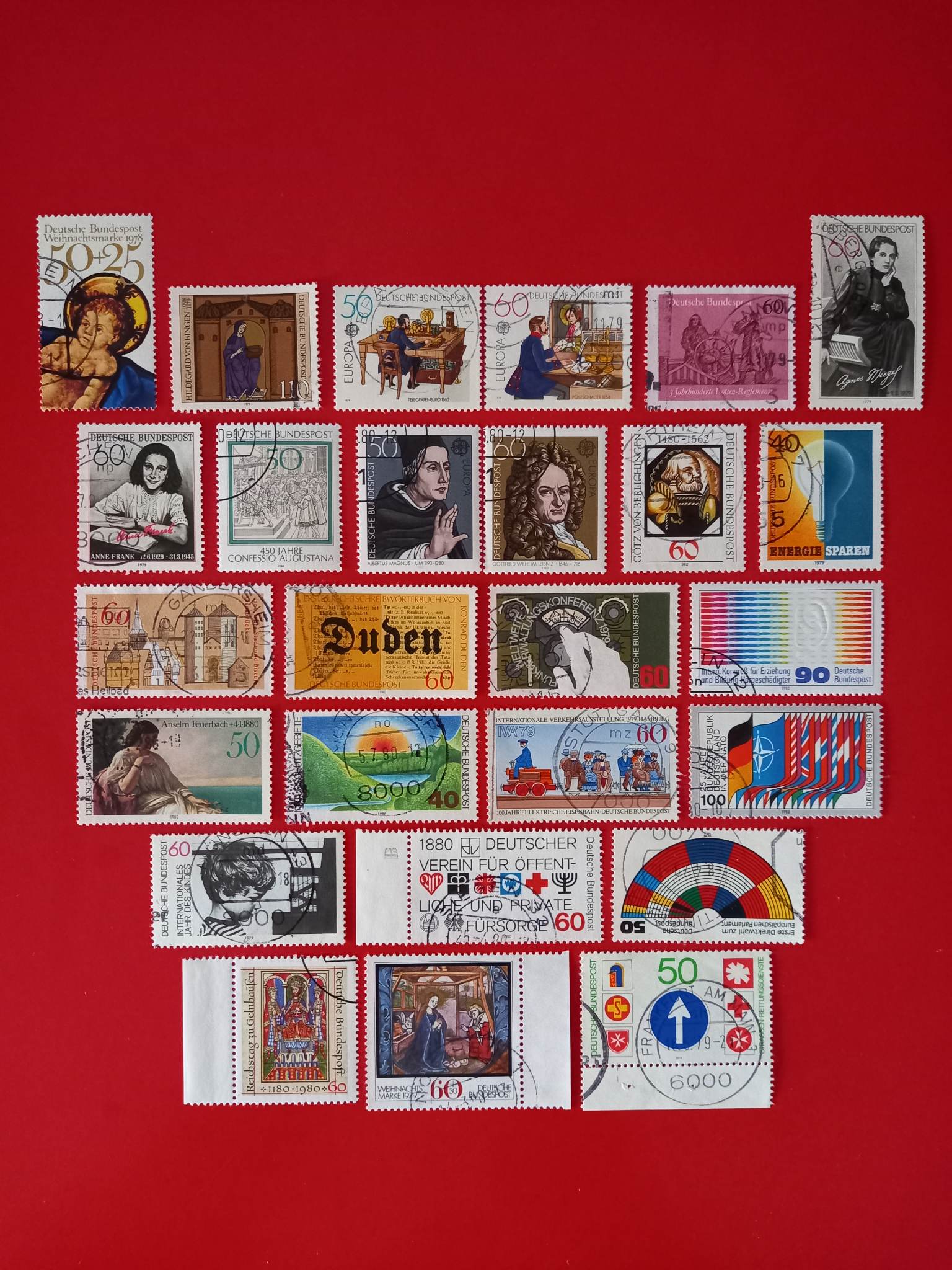 Germania 1979/1980 – lot 24 serii complete – Timbre si Monede